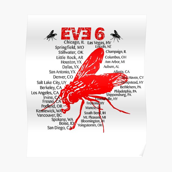 "1998 Eve 6 Vintage Inside Out Era Self Titled Debut Album Art Promo ...