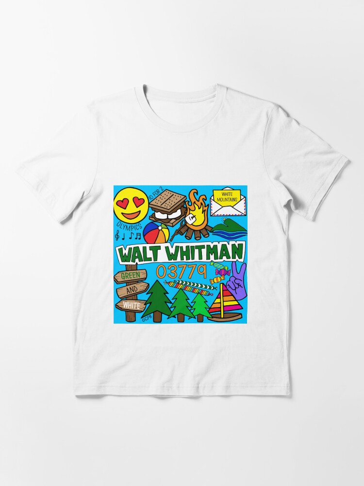 "Walt Whitman" T-shirt by Corey-Paige | Redbubble