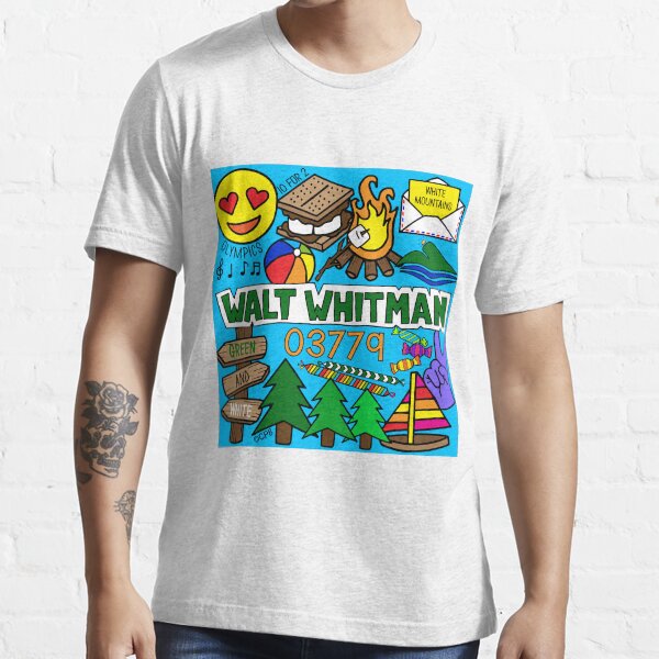 "Walt Whitman" T-shirt by Corey-Paige | Redbubble