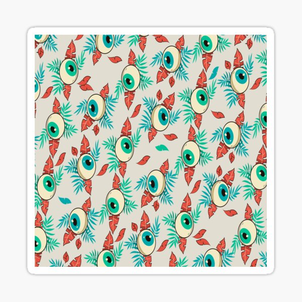 "Blue Eye is watching " Sticker for Sale by SamisVision20 | Redbubble