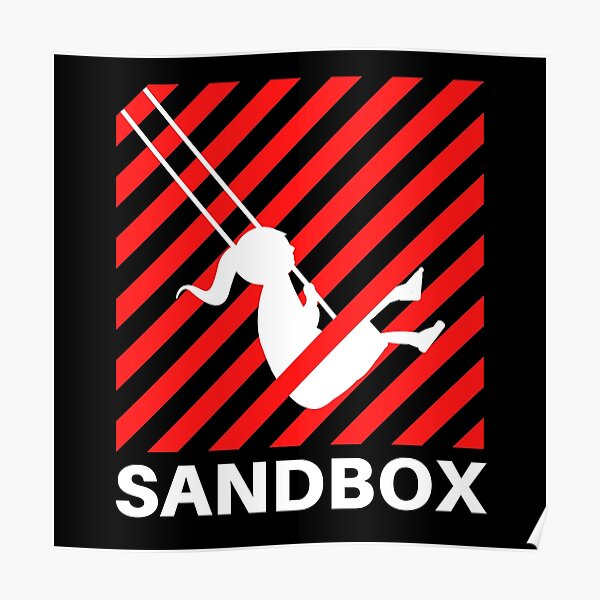 "Start-Up - Sandbox Logo (Black Version)" Poster for Sale by kdramastan ...