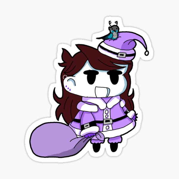 "Jaiden Animations" Sticker for Sale by 666scumbag | Redbubble