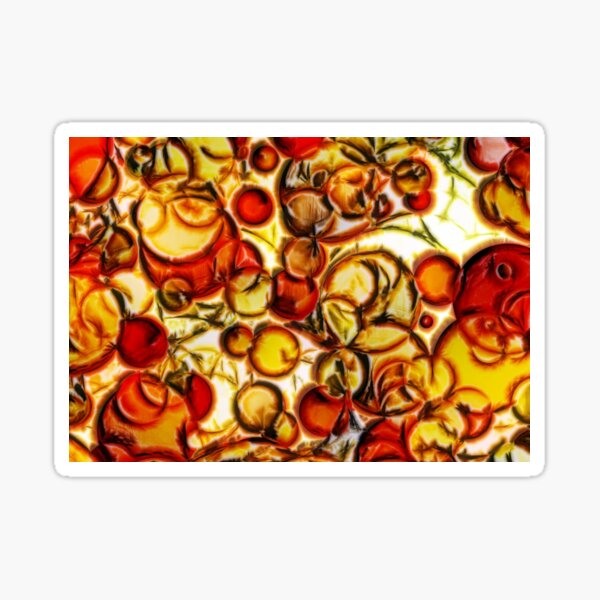 "Abstract Red" Sticker by mk84553 | Redbubble