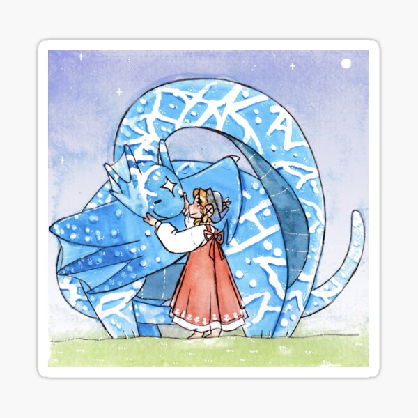 "Oberon and Helga" Sticker by SapphireMochi | Redbubble