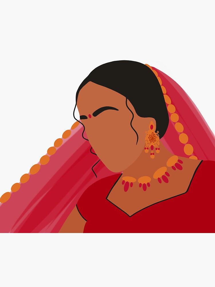 "rani " Sticker for Sale by reddycollection | Redbubble