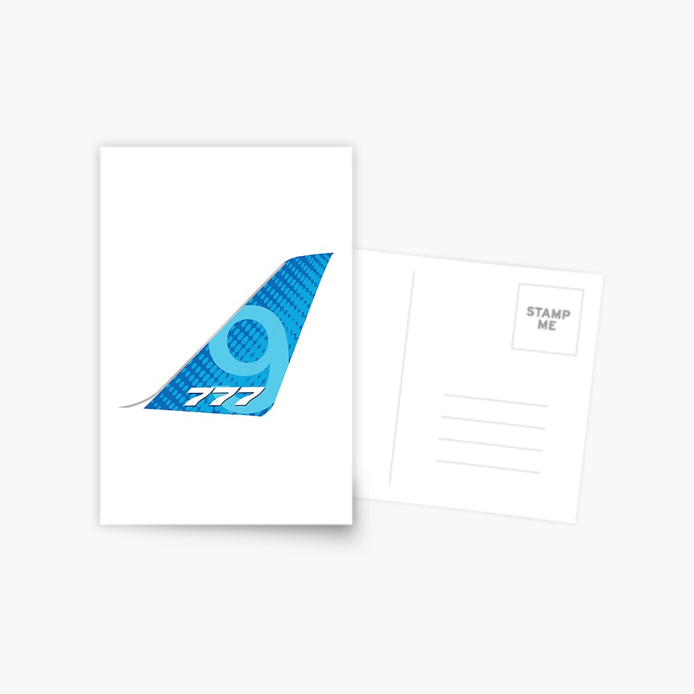 "Boeing 777-9x House Livery Tail" Sticker for Sale by stickermaster31 ...