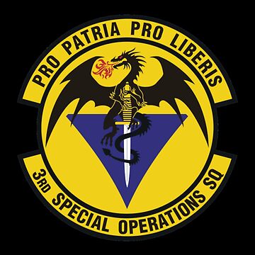 "3rd Special Operations Squadron" Sticker for Sale by WarGear | Redbubble