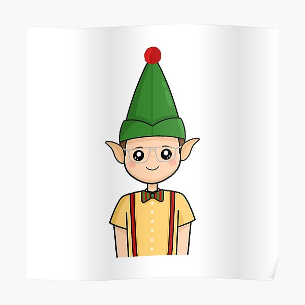 "The Office Dwight Elf" Poster for Sale by cutermelon | Redbubble