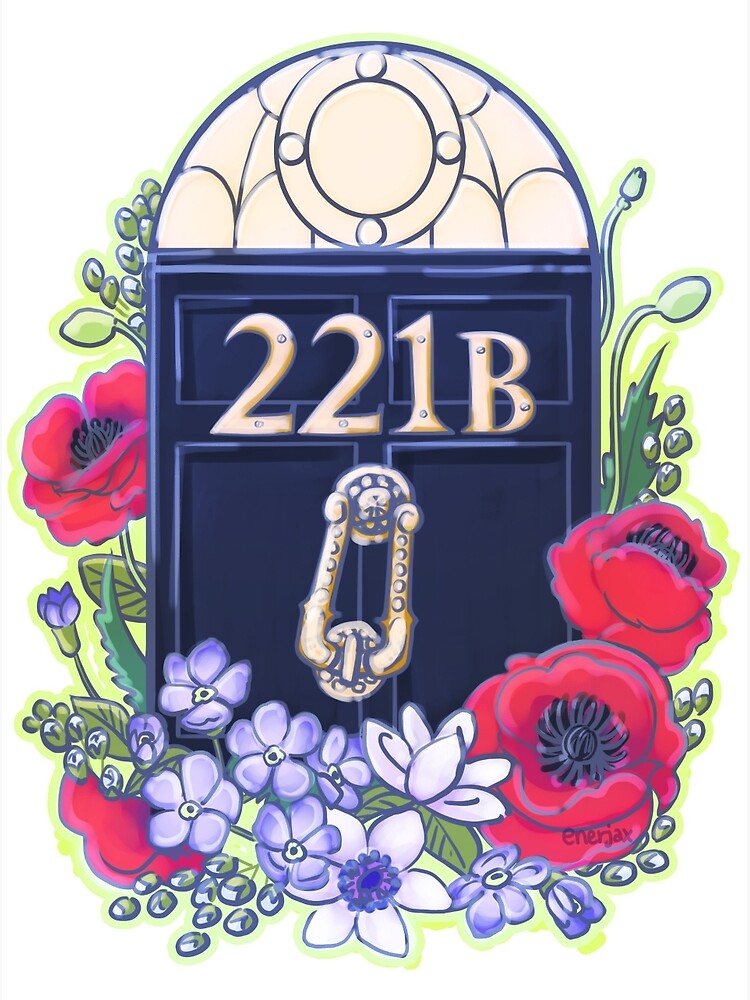 "221B Baker Street" Canvas Print by enerjax | Redbubble