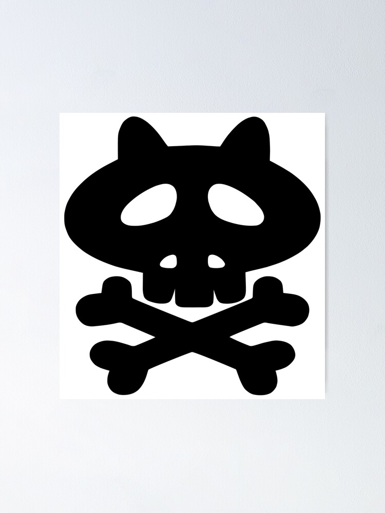 Póster «Gaki no Tsukai Batsu juego Dokuro mark (negro)» de conform ...