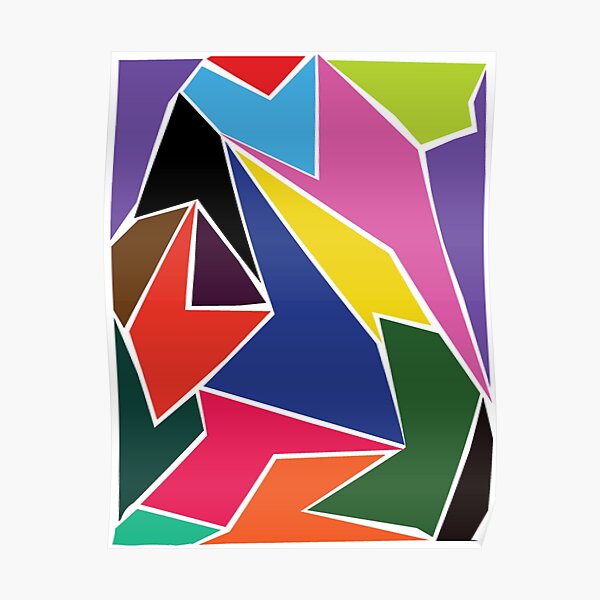 "Gotye Inspired Abstarct Collage " Poster for Sale by Designouryx ...