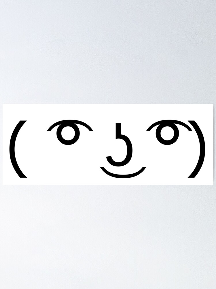 "Lenny Meme" Poster by ToxiCake | Redbubble