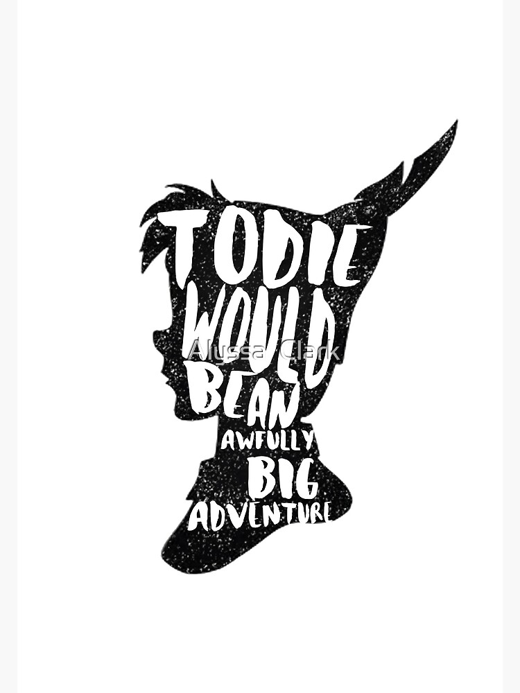 Peter Pan To Die Quote Peter Pan Quote White Peter Pan Posters