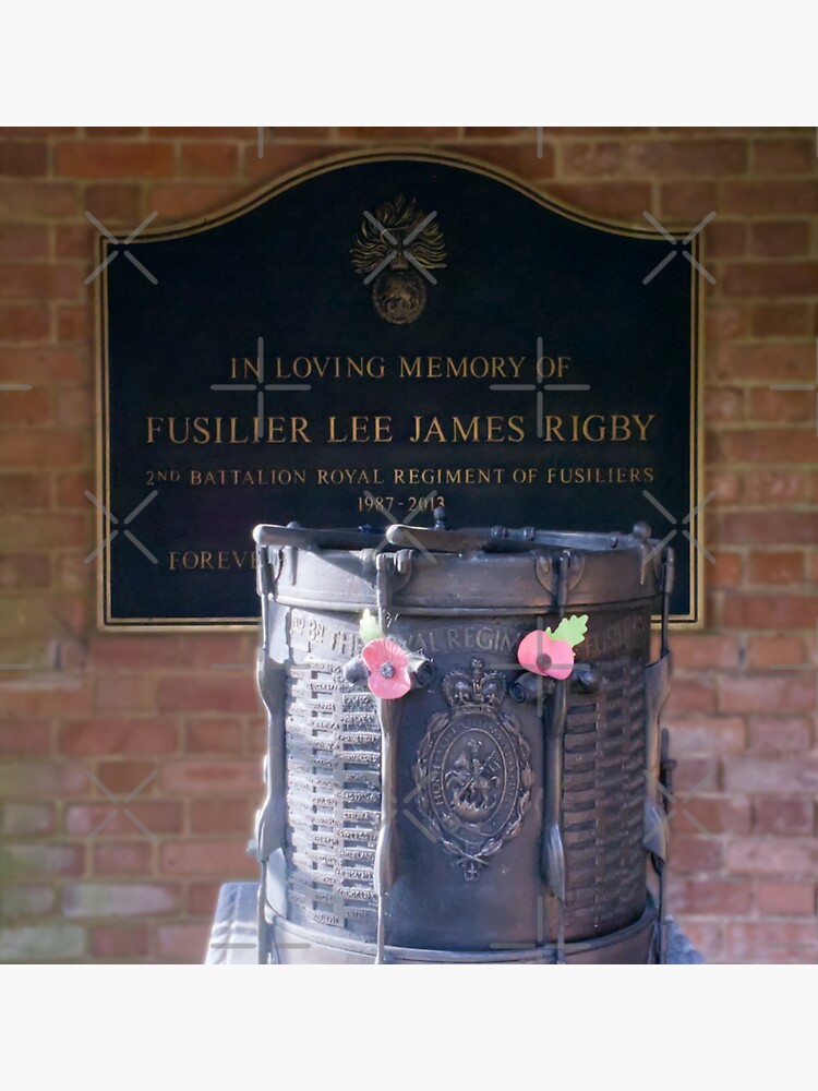 "Lee Rigby memorial" Sticker for Sale by PicsByTony | Redbubble