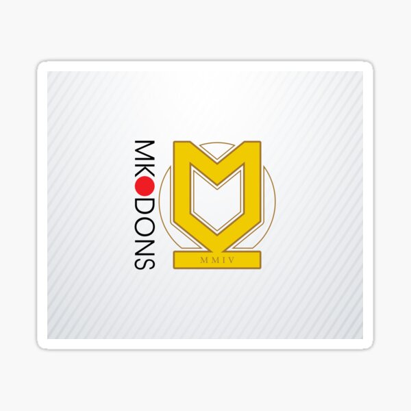 "MK Dons FC" Sticker for Sale by Gogetatme | Redbubble