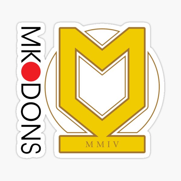 "MK Dons FC" Sticker for Sale by Gogetatme | Redbubble
