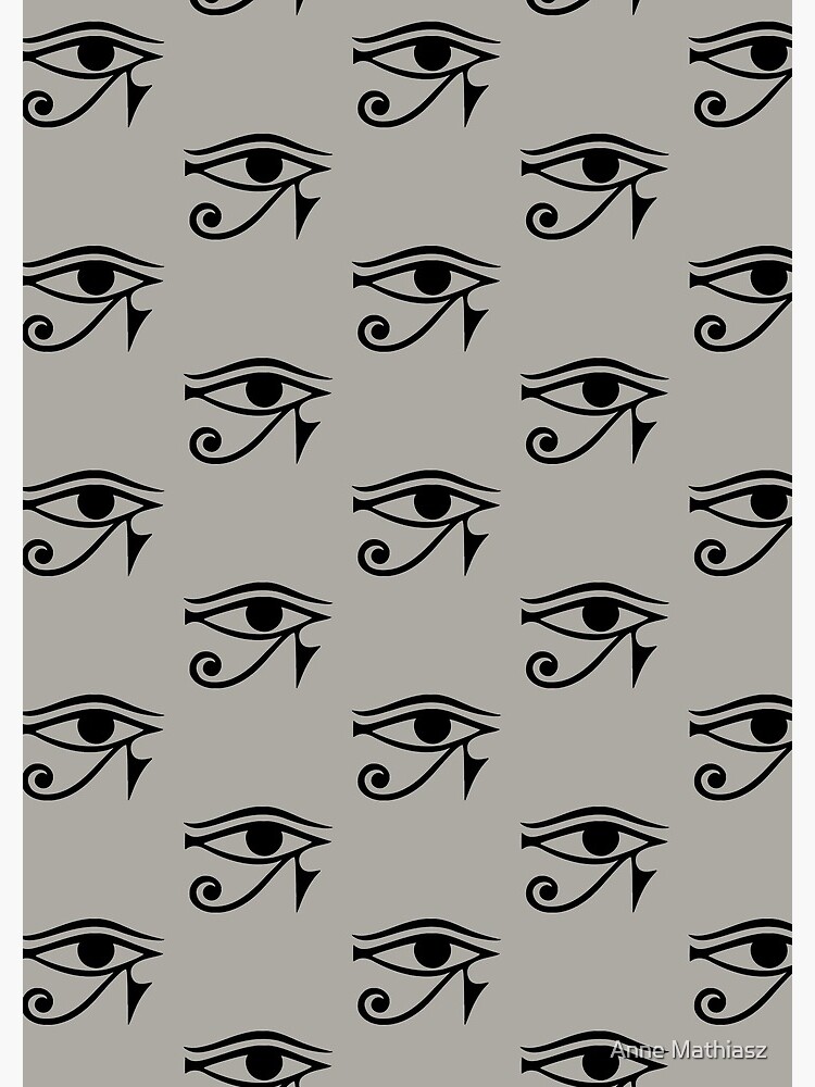 Cuaderno de espiral «Ojo de Horus, símbolo de protección egipcio ...