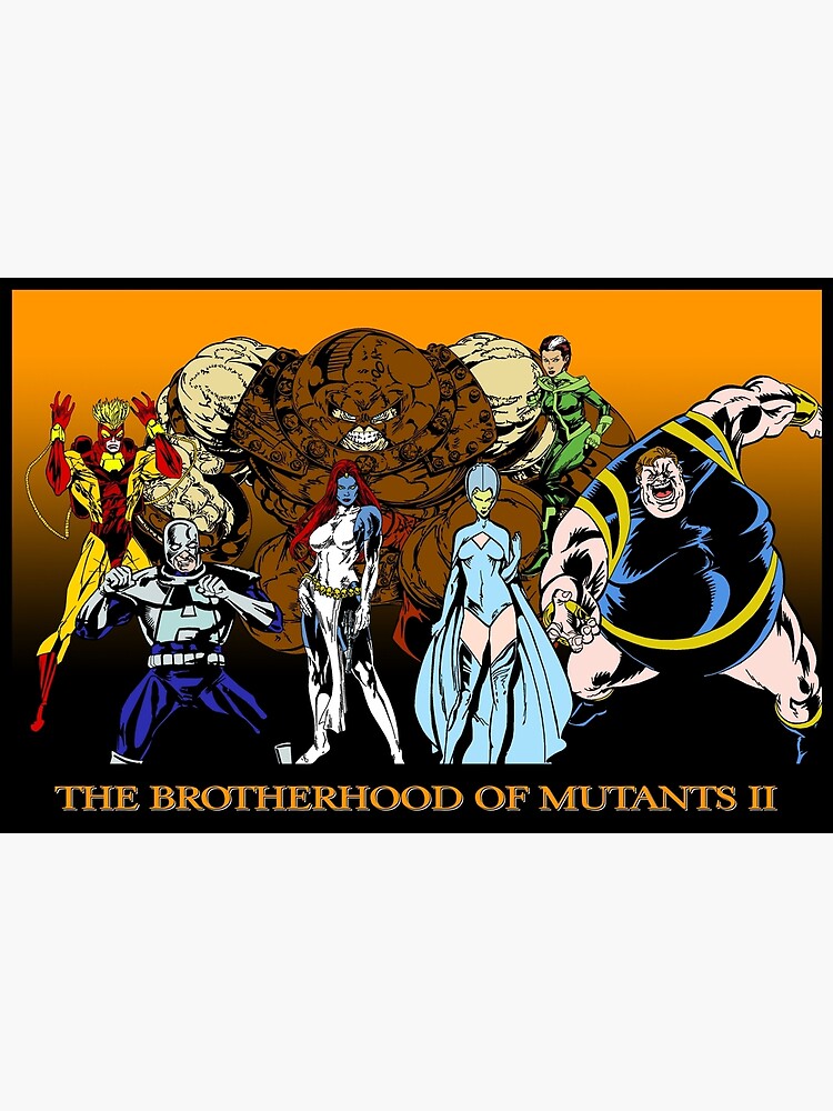 "The Brotherhood of Mutants II" Framed Art Print for Sale by ...