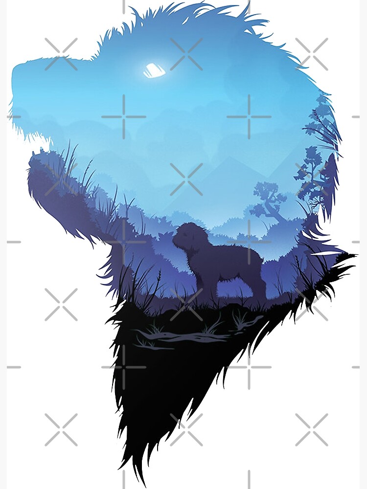 "The Brave Dog" Poster by Legilimenss | Redbubble