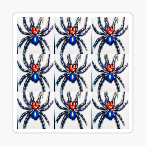 "spiders" Sticker for Sale by Pipsilk | Redbubble