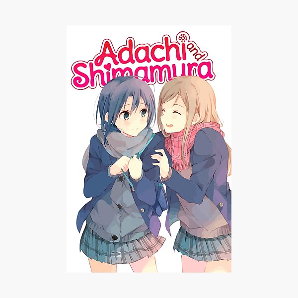Lámina fotográfica «Adachi a Shimamura - Adachi Sakura y Shimamura ...