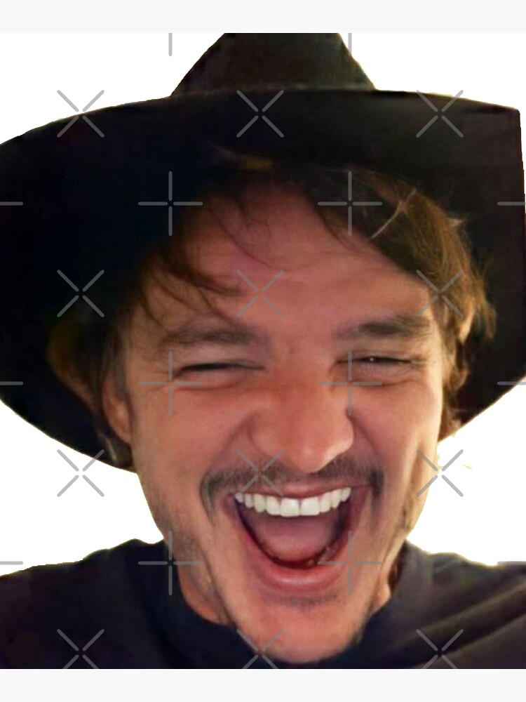 "Happy Pedro pascal" Mounted Print for Sale by munizart | Redbubble