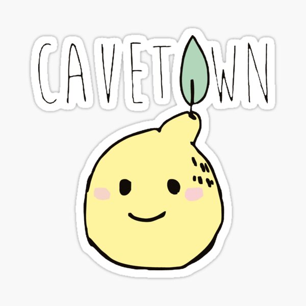 Cave Town Stickers | Redbubble