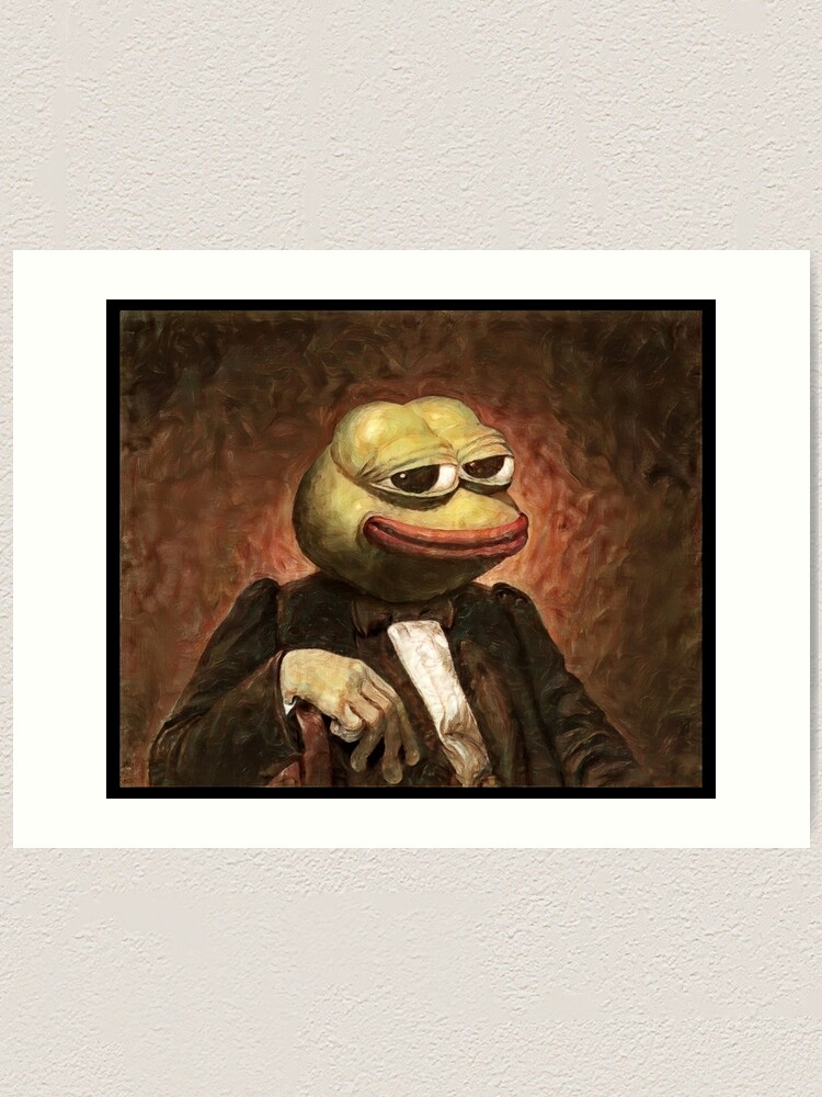 "Pepe - Oil painting" Art Print for Sale by jennypool | Redbubble