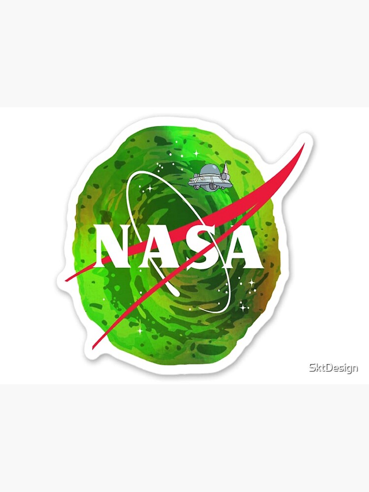 "NASA Logo" Sticker by SktDesign | Redbubble