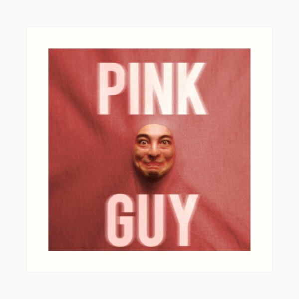 "Pink Guy Album Cover" Art Print by BasedPutnam | Redbubble