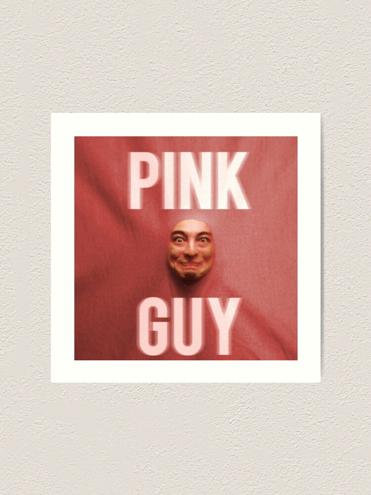 "Pink Guy Album Cover" Art Print by BasedPutnam | Redbubble