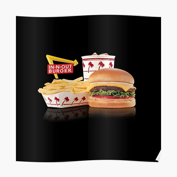 Posters sur le thème Burger In N Out Le Plus Vendu | Redbubble