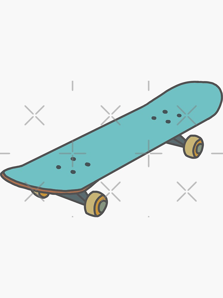 "skater boi" Sticker for Sale by tiffany-tpwk | Redbubble