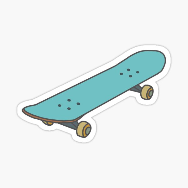 "skater boi" Sticker for Sale by tiffany-tpwk | Redbubble