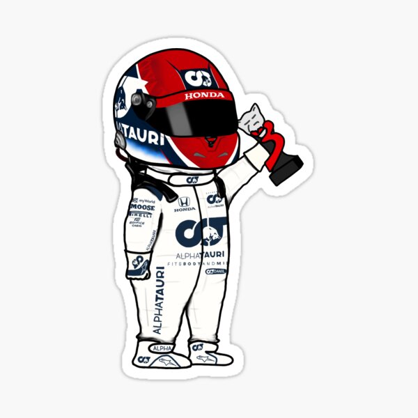 Scuderia Alpha Tauri Stickers | Redbubble