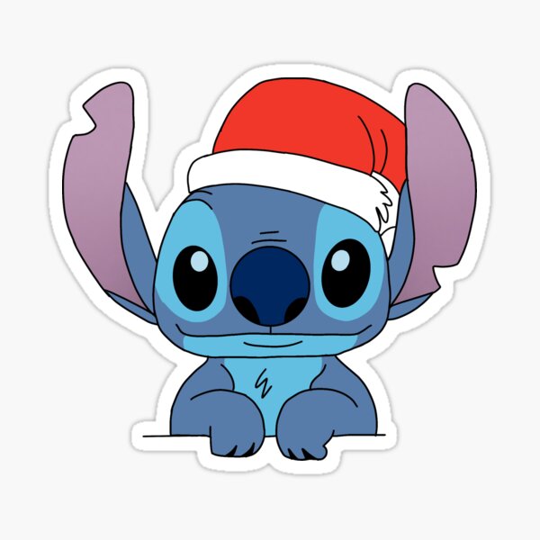 "Christmas Stitch" Sticker by DinoMars | Redbubble