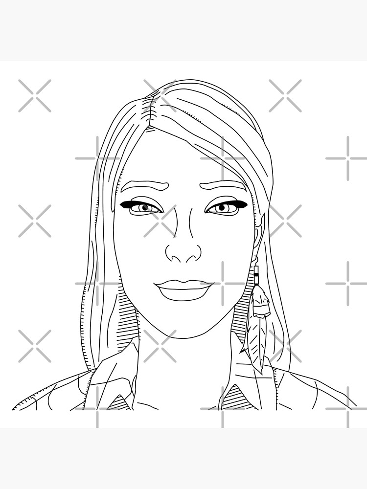 "Rachel Amber - Line Art" Poster by IsaacWebb | Redbubble