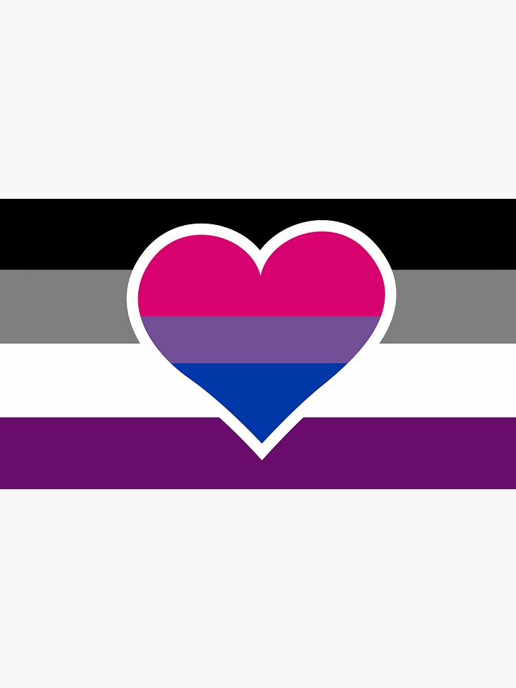 "Asexual Biromantic Flag " Sticker for Sale by QueerShop | Redbubble