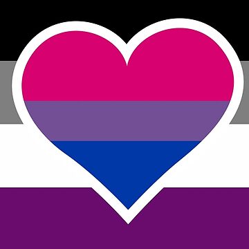 "Asexual Biromantic Flag " Sticker for Sale by QueerShop | Redbubble