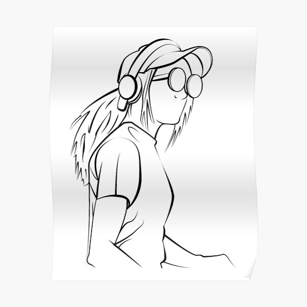 "Rezz Outline" Poster for Sale by RB-Design-co | Redbubble