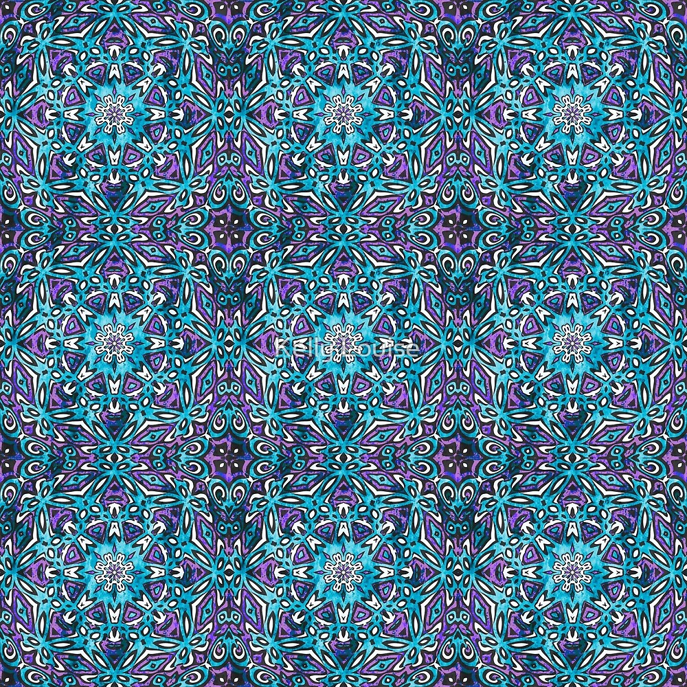 "Vintage Bohemian Pattern" by Kelly Louise | Redbubble