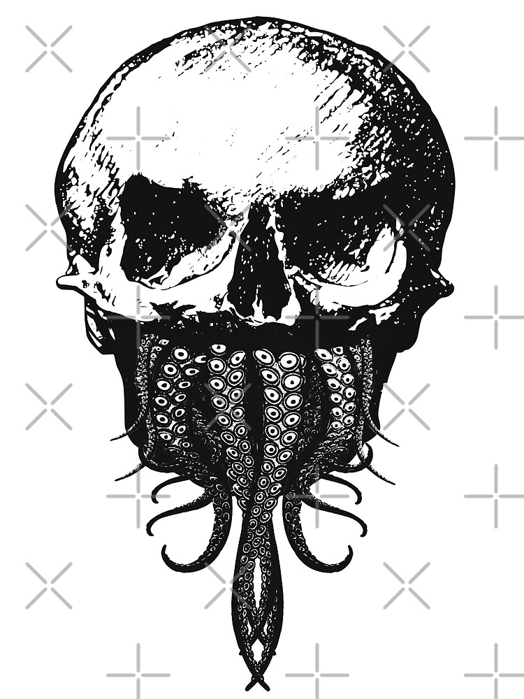 "Copia de Cthulhu skull monster black" Photographic Print by ...