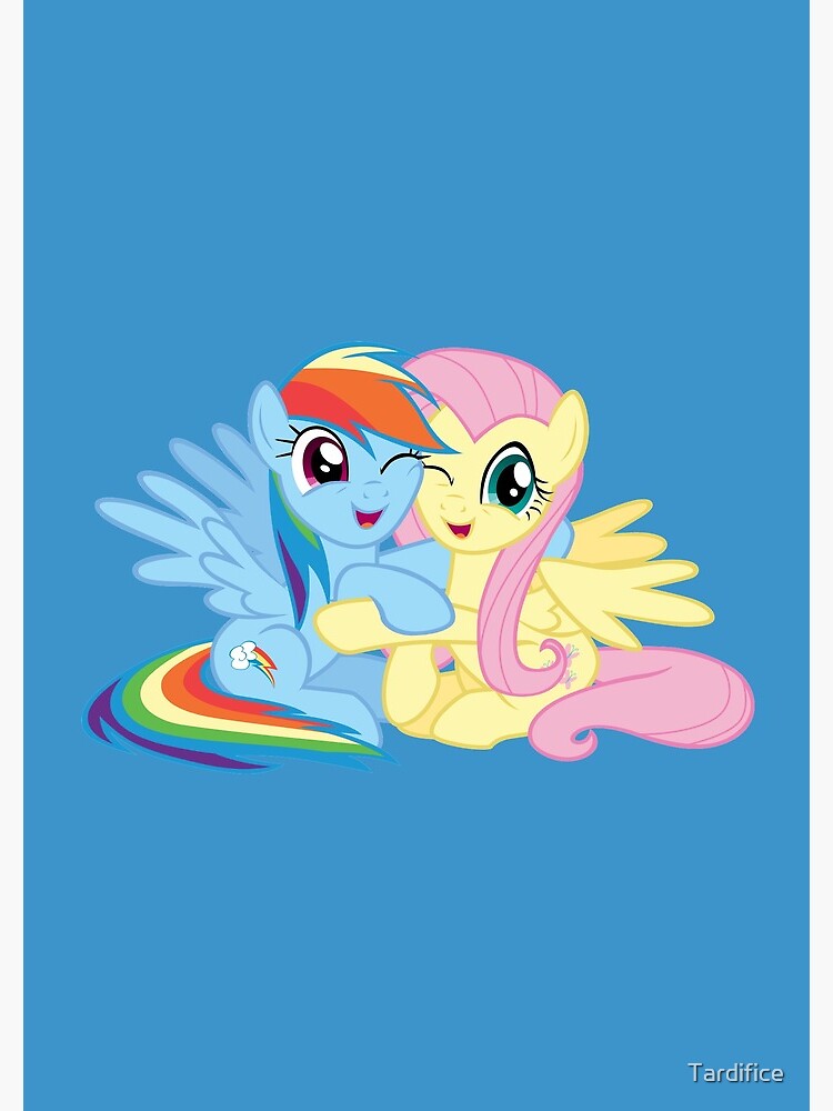 Mlp Fluttershy Y Rainbow Dash Fluttershy And Rainbow Dash By