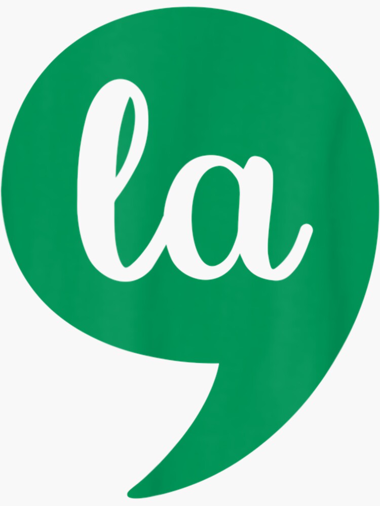 "Comma + La Kamala Harris VP 2020 Election AKA" Sticker for Sale by ...