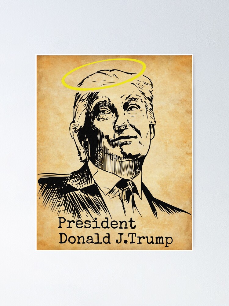 "Thank You Mr. President - President - Donald J Trump vintage" Poster ...