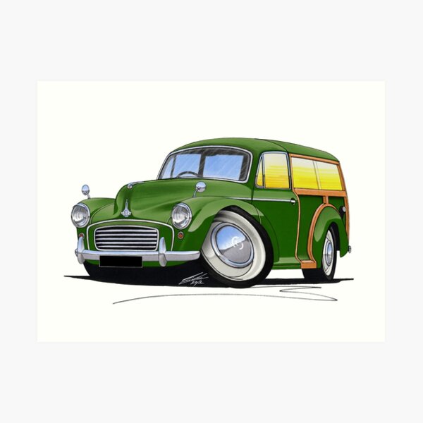 Morris Minor Art Prints | Redbubble