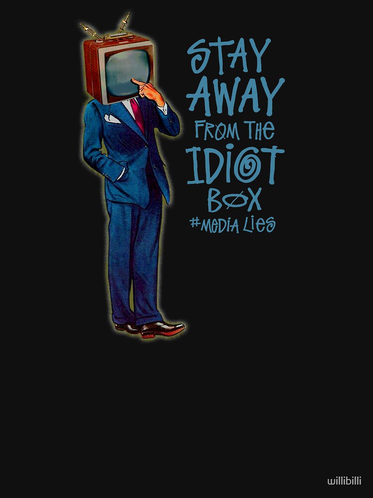 "The Idiot Box!" Pullover Hoodie for Sale by willibilli | Redbubble