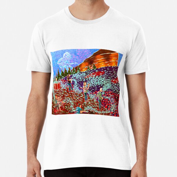 "Widespread Panic at Red Rocks" T-shirt for Sale by billyhodes-art ...