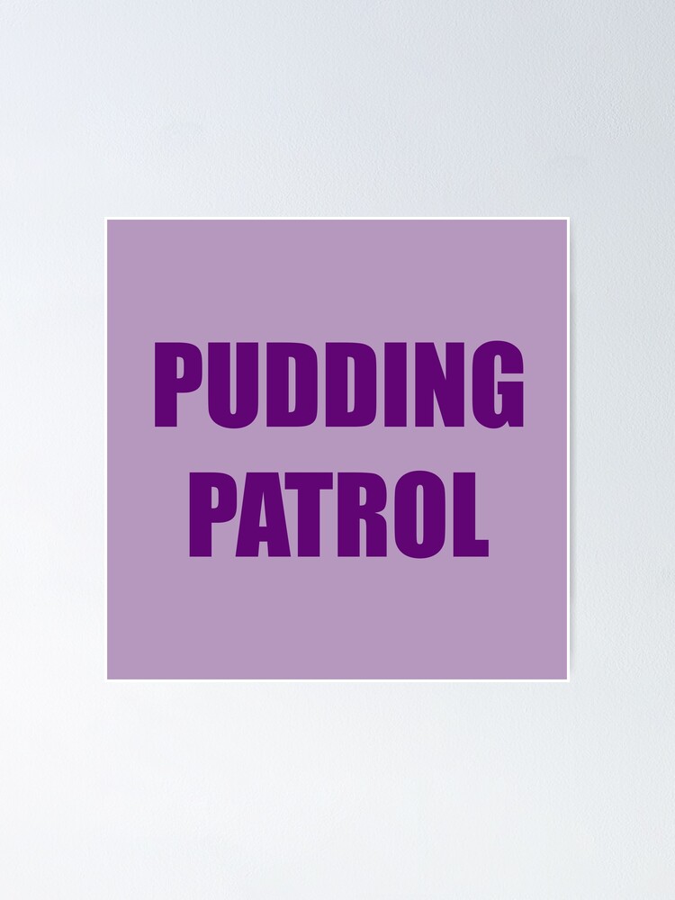 Póster «Camiseta Pudding Patrol iCarly Penny» de voidstickers | Redbubble