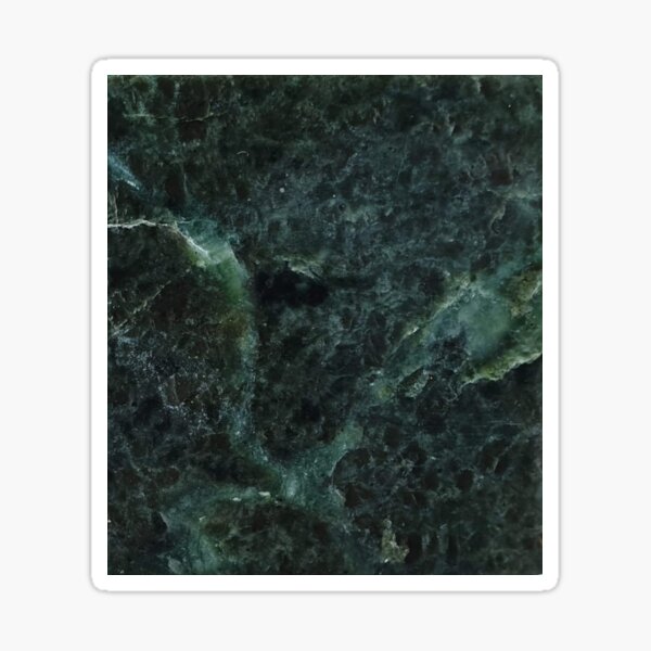"Dark green jade" Sticker for Sale by totallyPoly | Redbubble